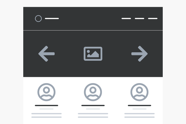 Cards Wireframe Kit – UX Kits